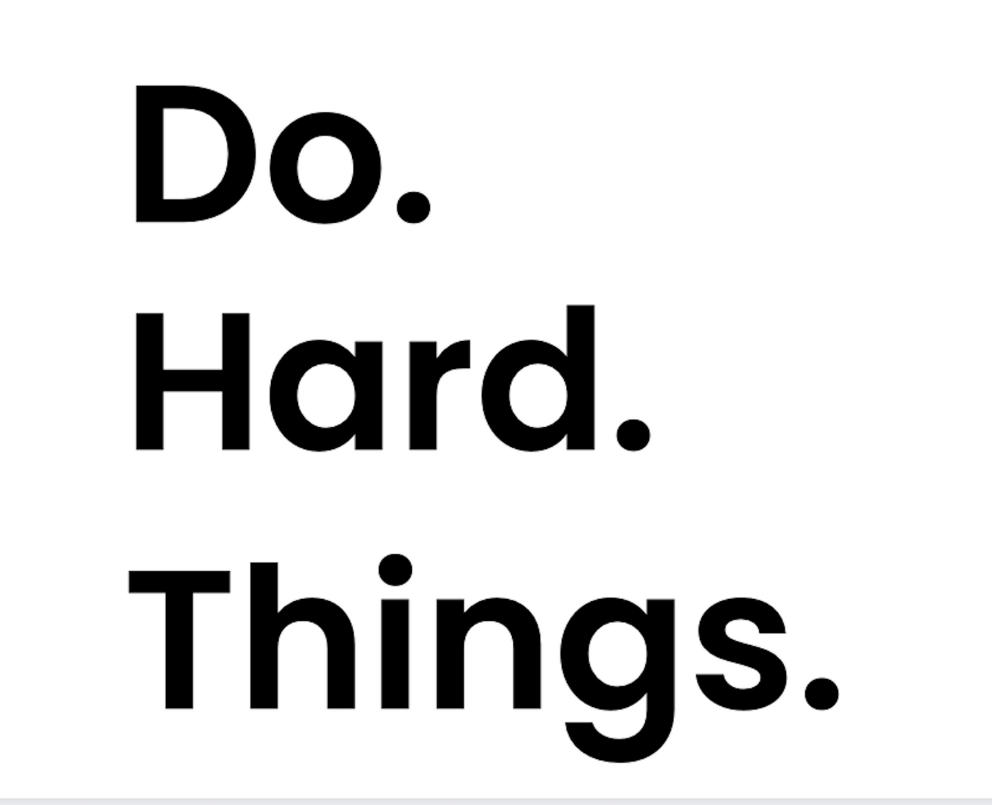 Do. Hard. Things. Sticker – TemperaCure